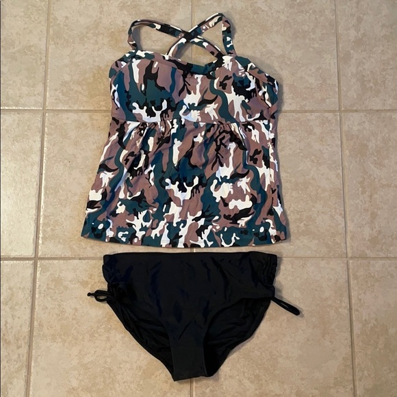 Swim | Camo Tankini Swimsuit | Poshmark